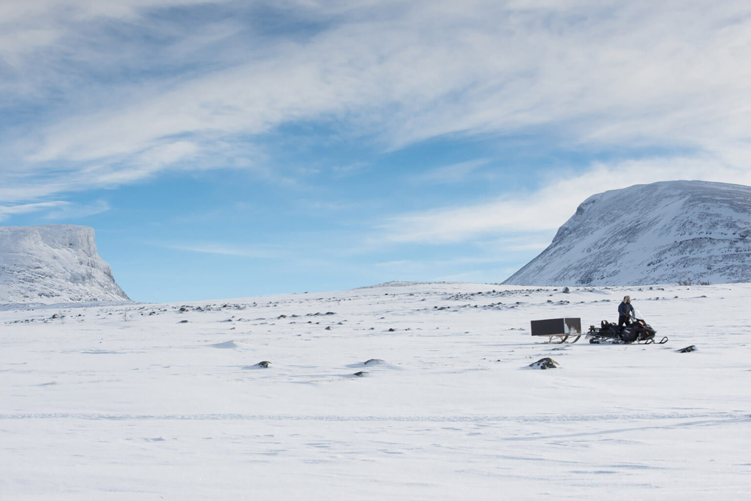 Snowmobile Adventure Abisko (Shared) - Lights over Lapland AB