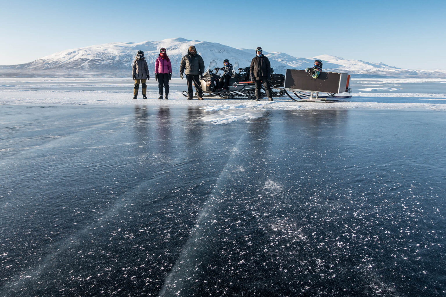 Snowmobile Sled Expedition - Lights over Lapland AB